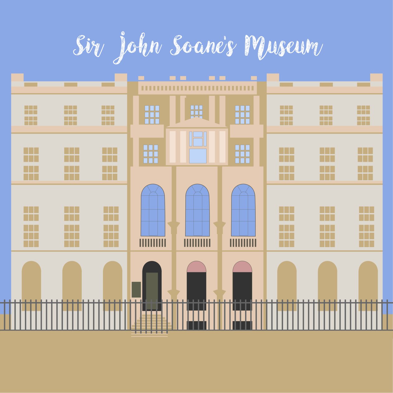 Sir John Soane's Museum by Claire Huntley: Fine art print