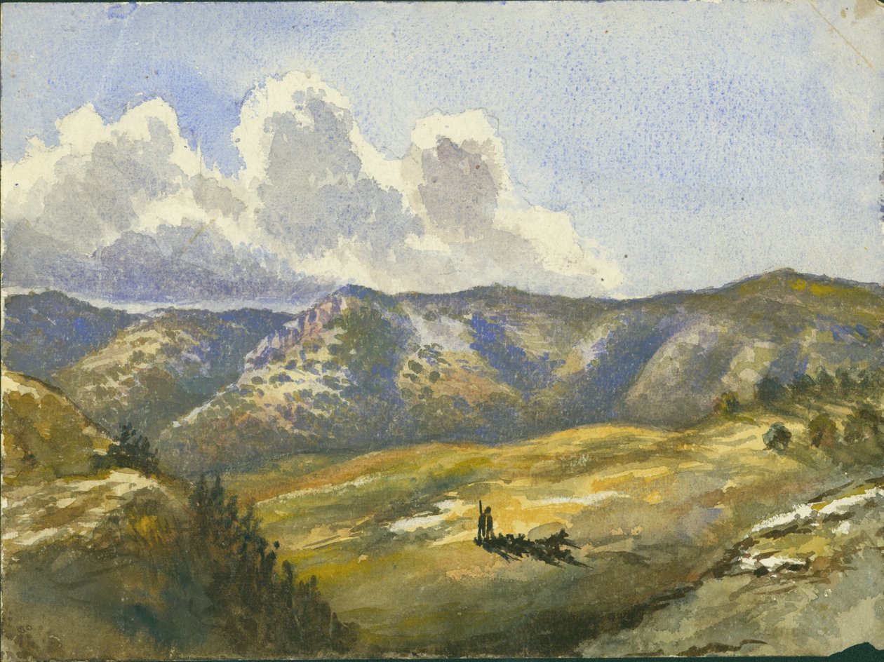Mount Carmel by Claude Conder: Premium art reproduction