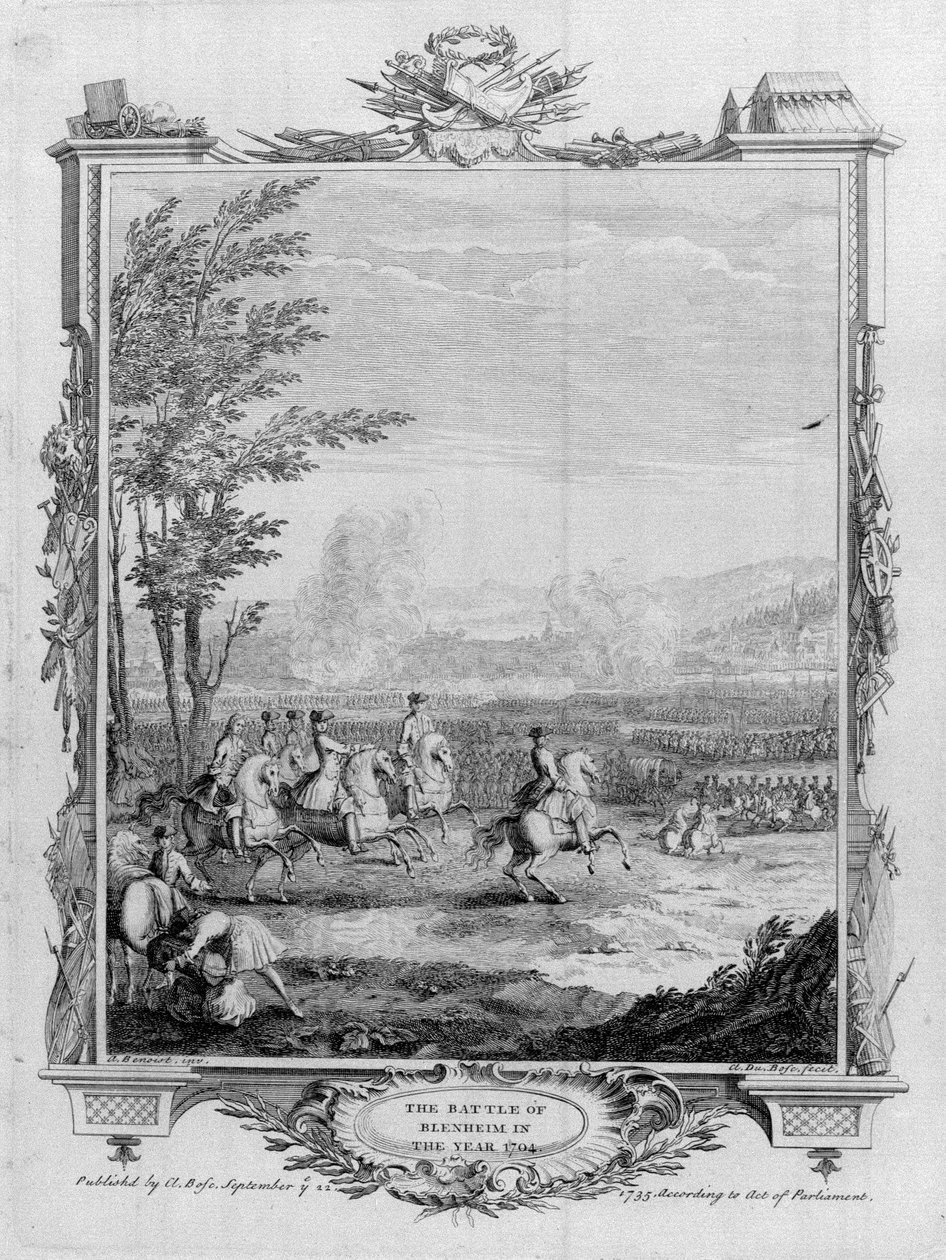The Battle of Blenheim, 13th-18th August 1704, 1735
