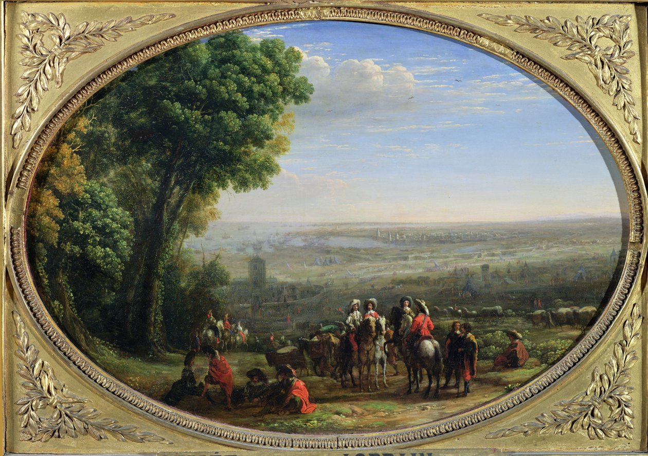 The Siege of La Rochelle by Louis XIII, October 1628