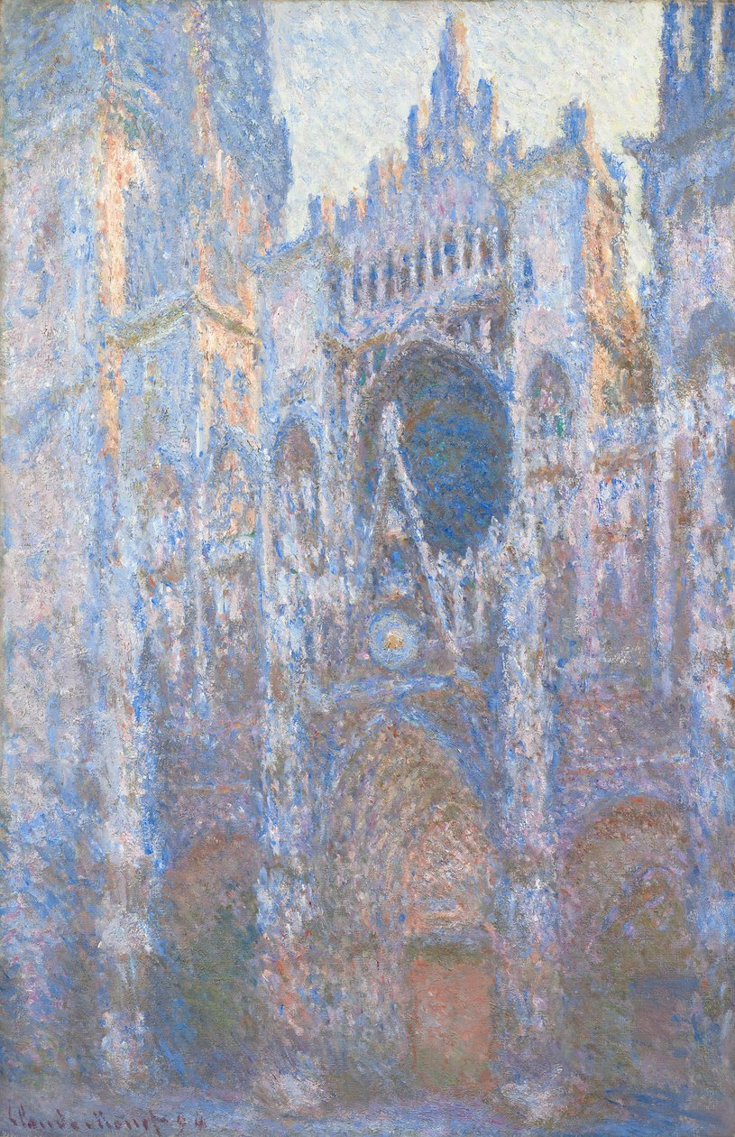 Rouen Cathedral, West Facade, 1894 by Claude Monet