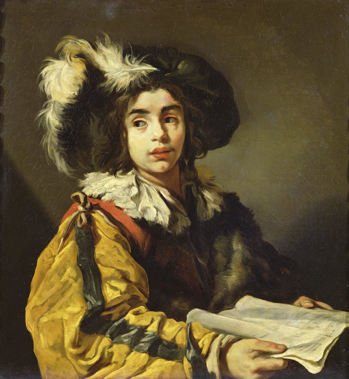 The Young Singer by Claude Vignon: Buy fine art print