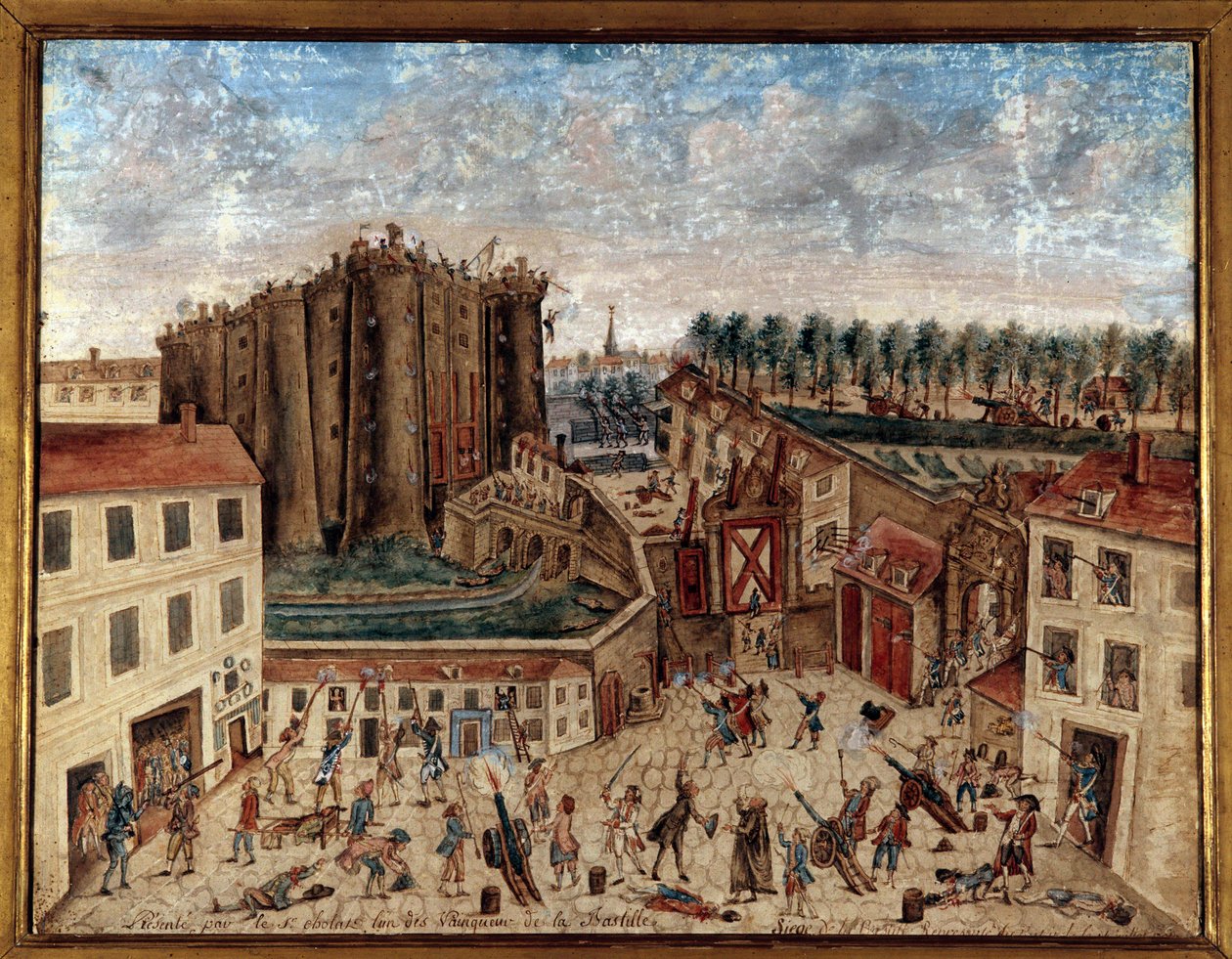 French Revolution: The Capture of the Bastille on July 14