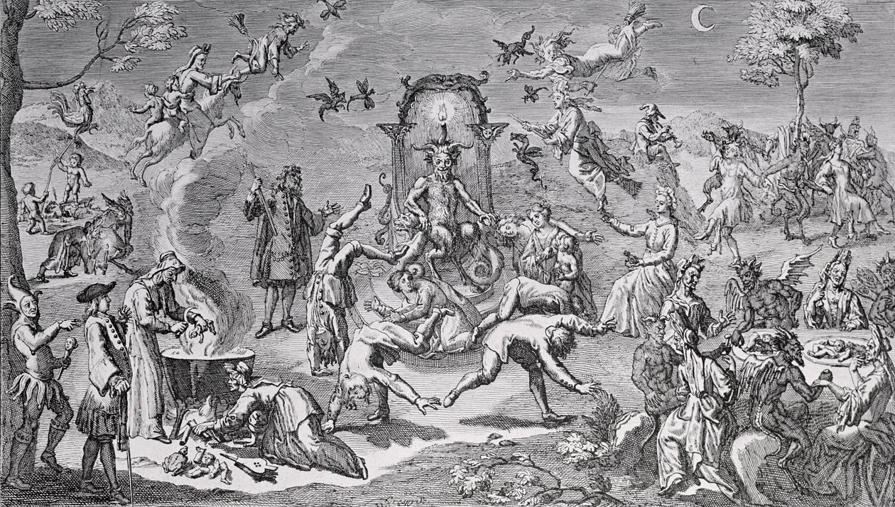 The Witches' Sabbath by Claude Gillot: Buy fine art prints