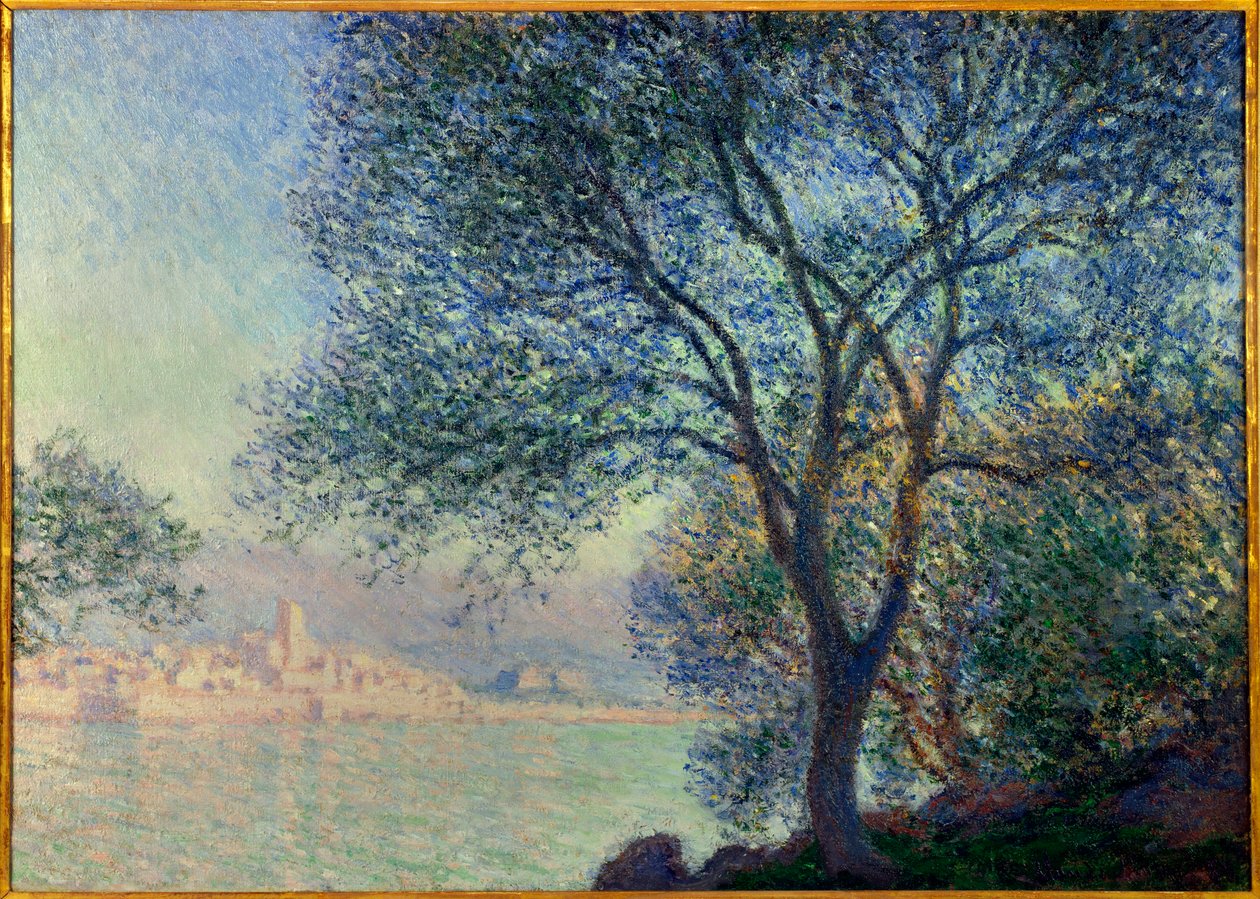 Antibes, view of the Salis by Claude Monet: Fine art print