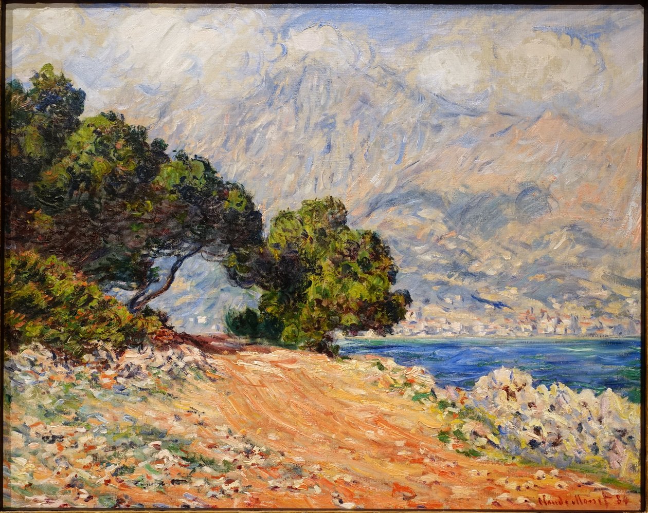 Cap Martin, near Menton by Claude Monet: Fine art print