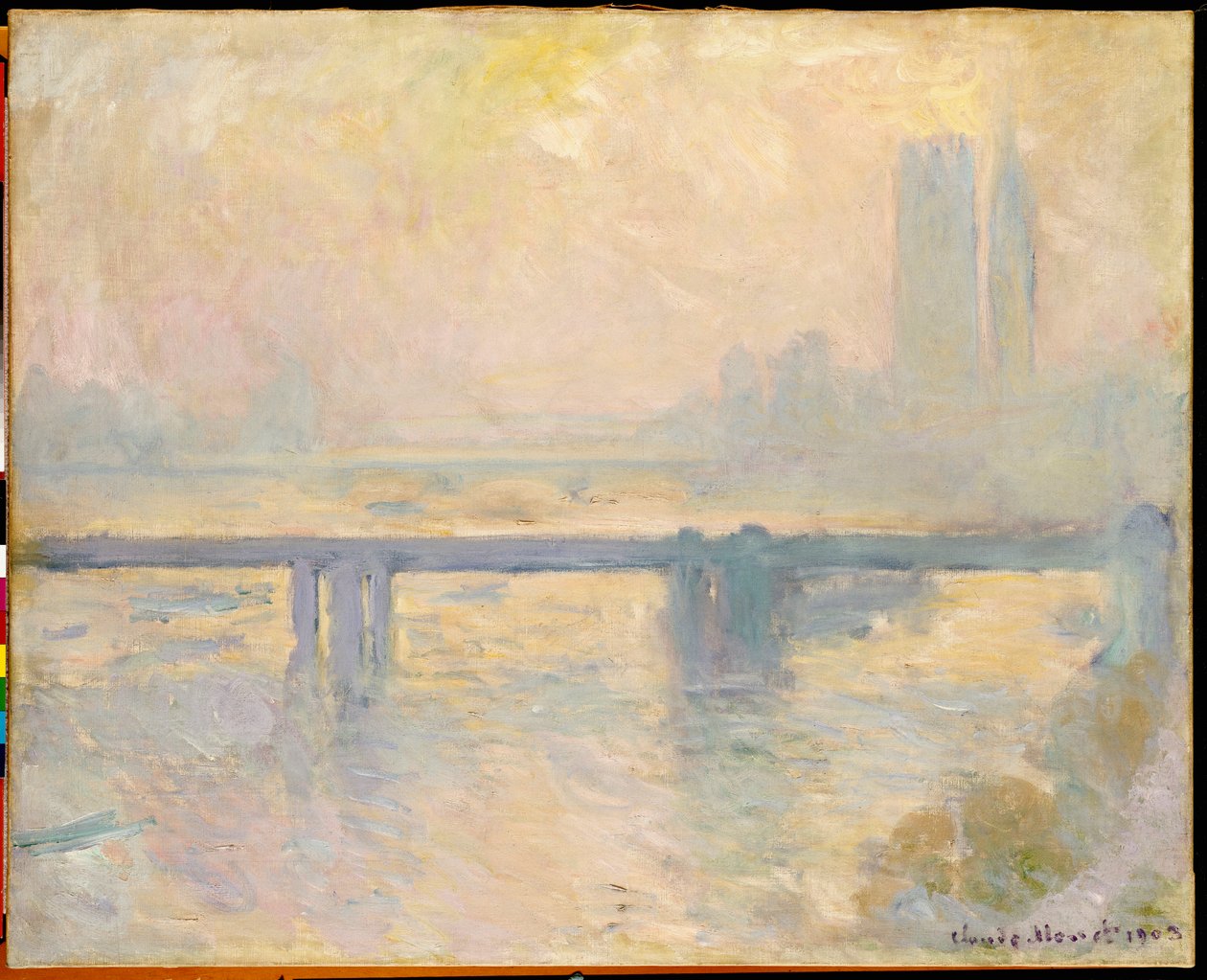 Charing Cross Bridge, 1903 by Claude Monet: Fine art print