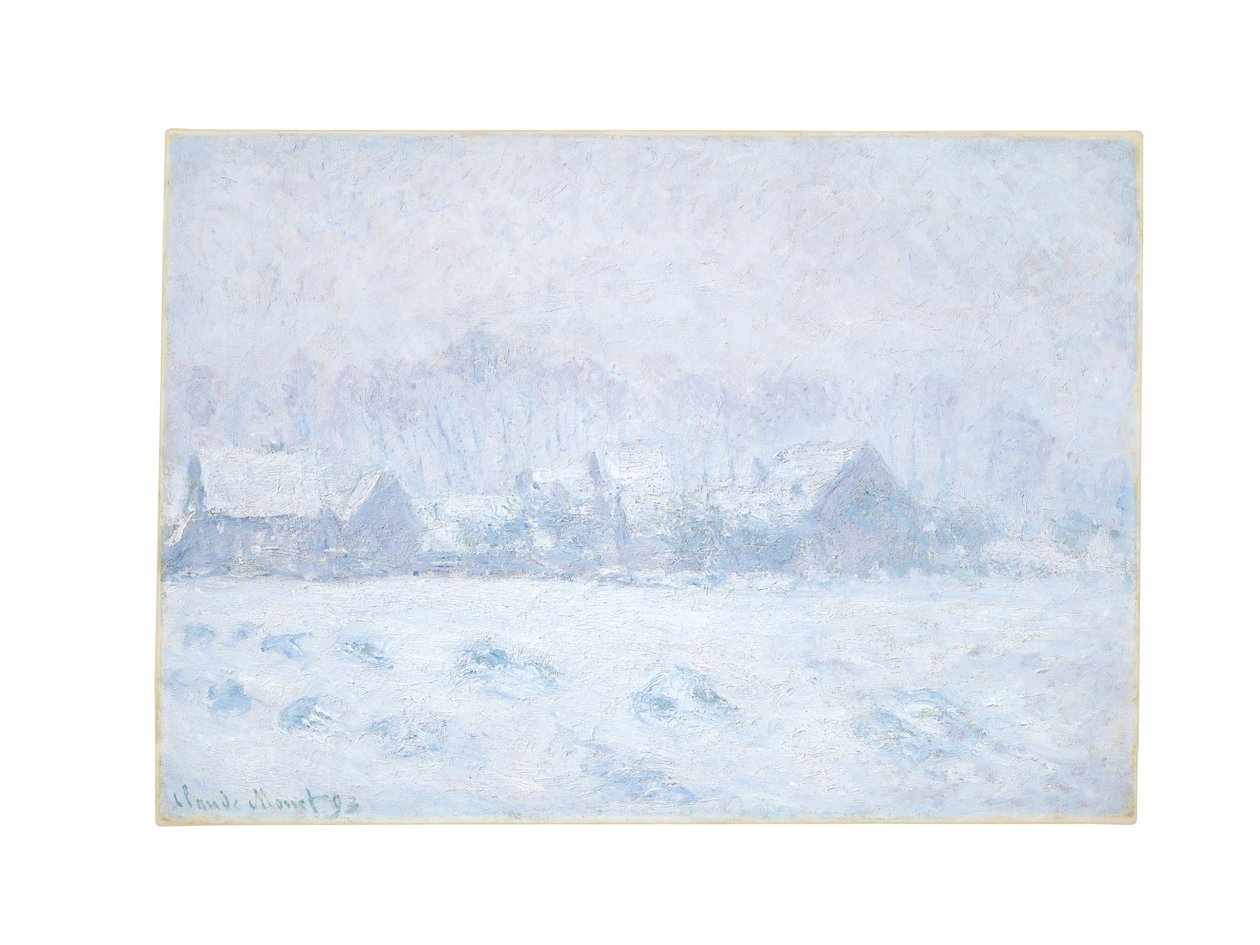 Snow Effect at Giverny by Claude Monet: Buy fine art prints