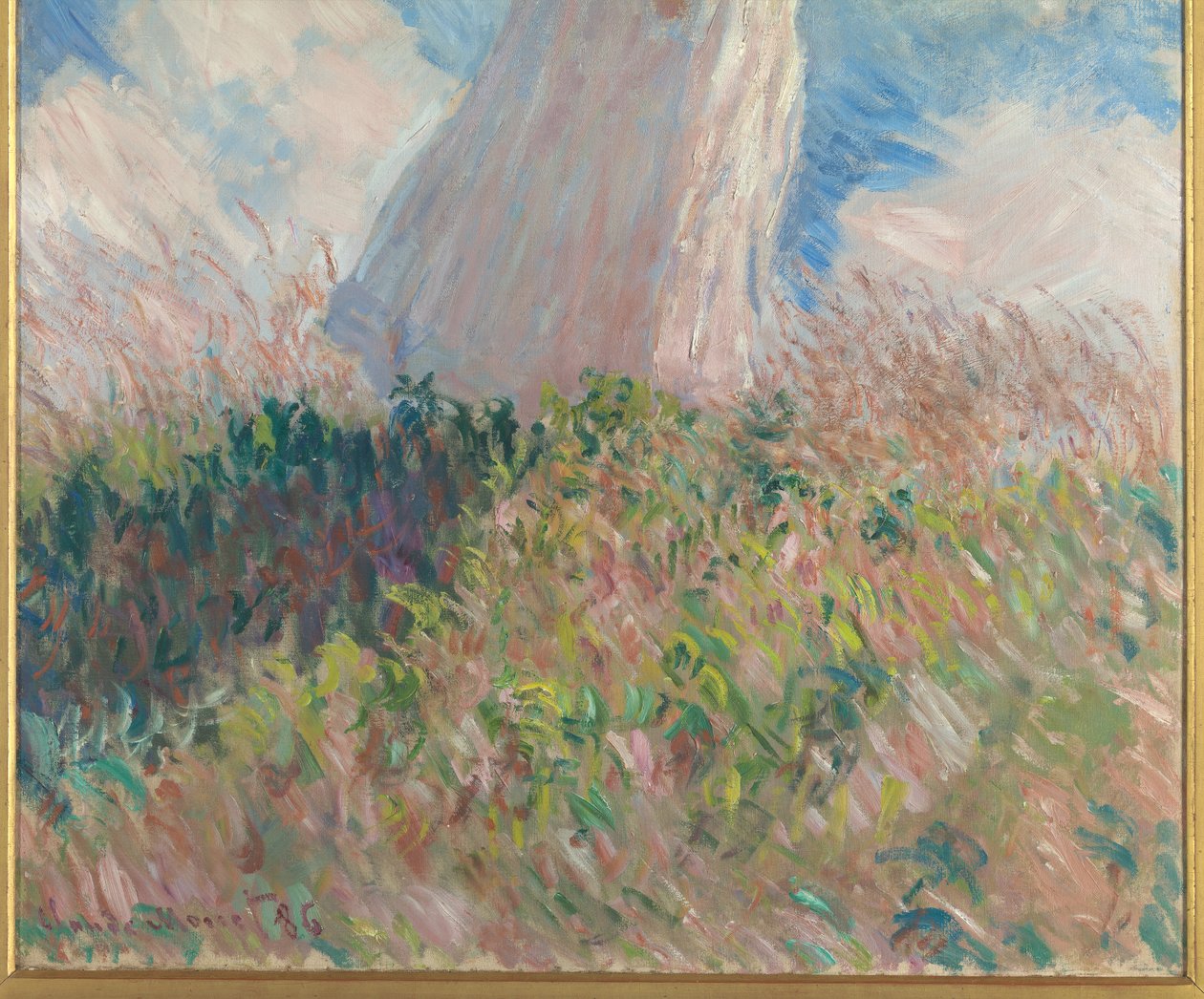 Attempt at a Figure in Open Air by Claude Monet