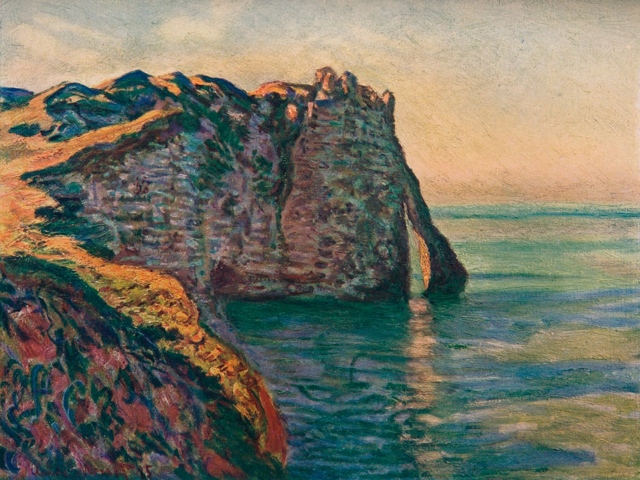 Cliffs at Etretat by Claude Monet: Buy fine art print