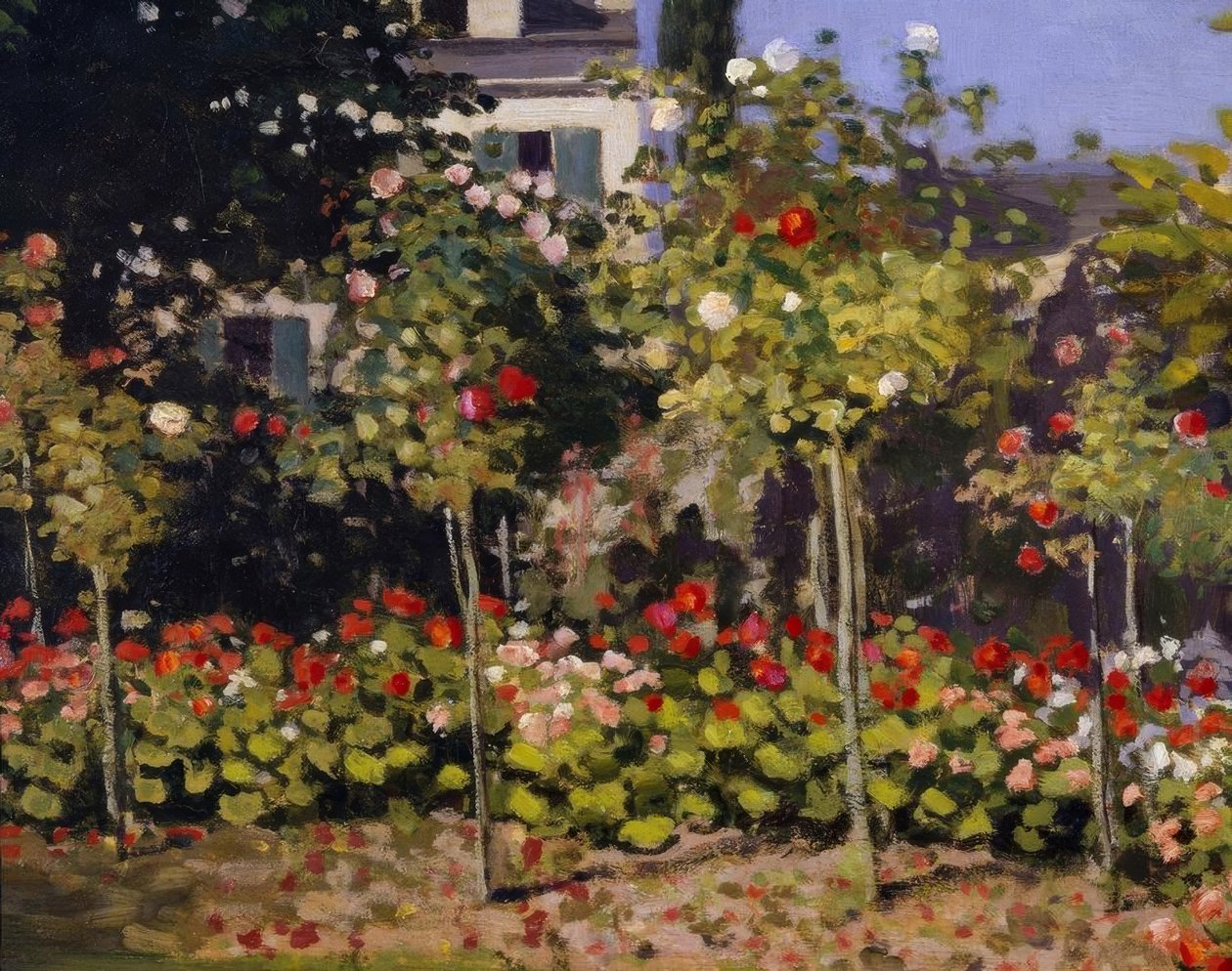 Garden in Bloom by Claude Monet: Buy fine art print