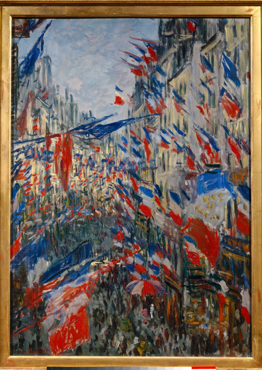 La Rue Saint-Denis in Paris, Feast 30 June 1878