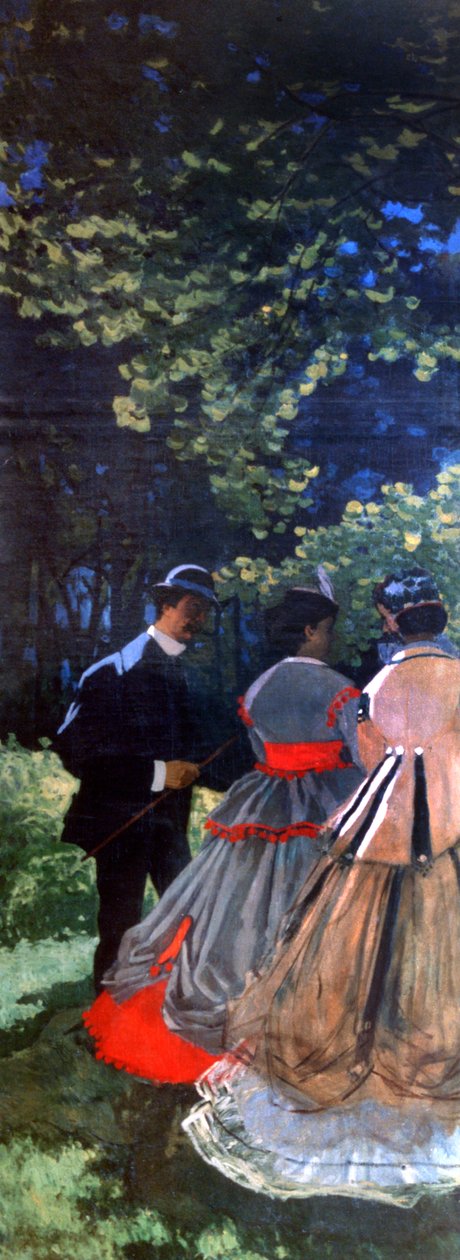 Le Dejeuner sur l'Herbe, Left Panel, 1865 by Claude Monet