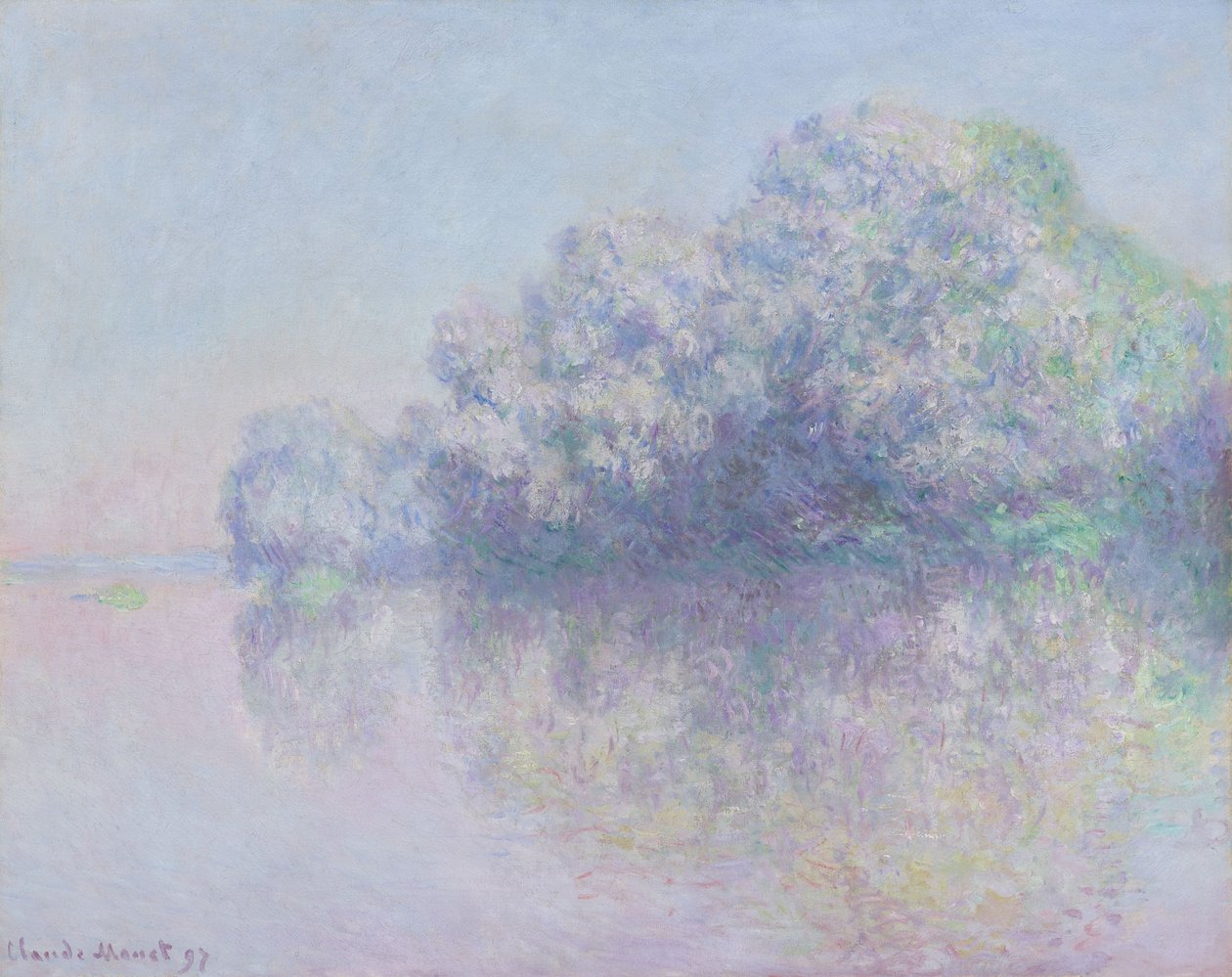 The Island of Nettles, 1897 by Claude Monet: Fine art print