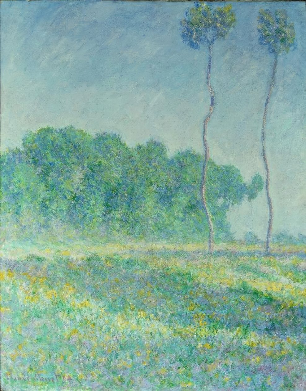 Spring Landscape by Claude Monet: Buy fine art print