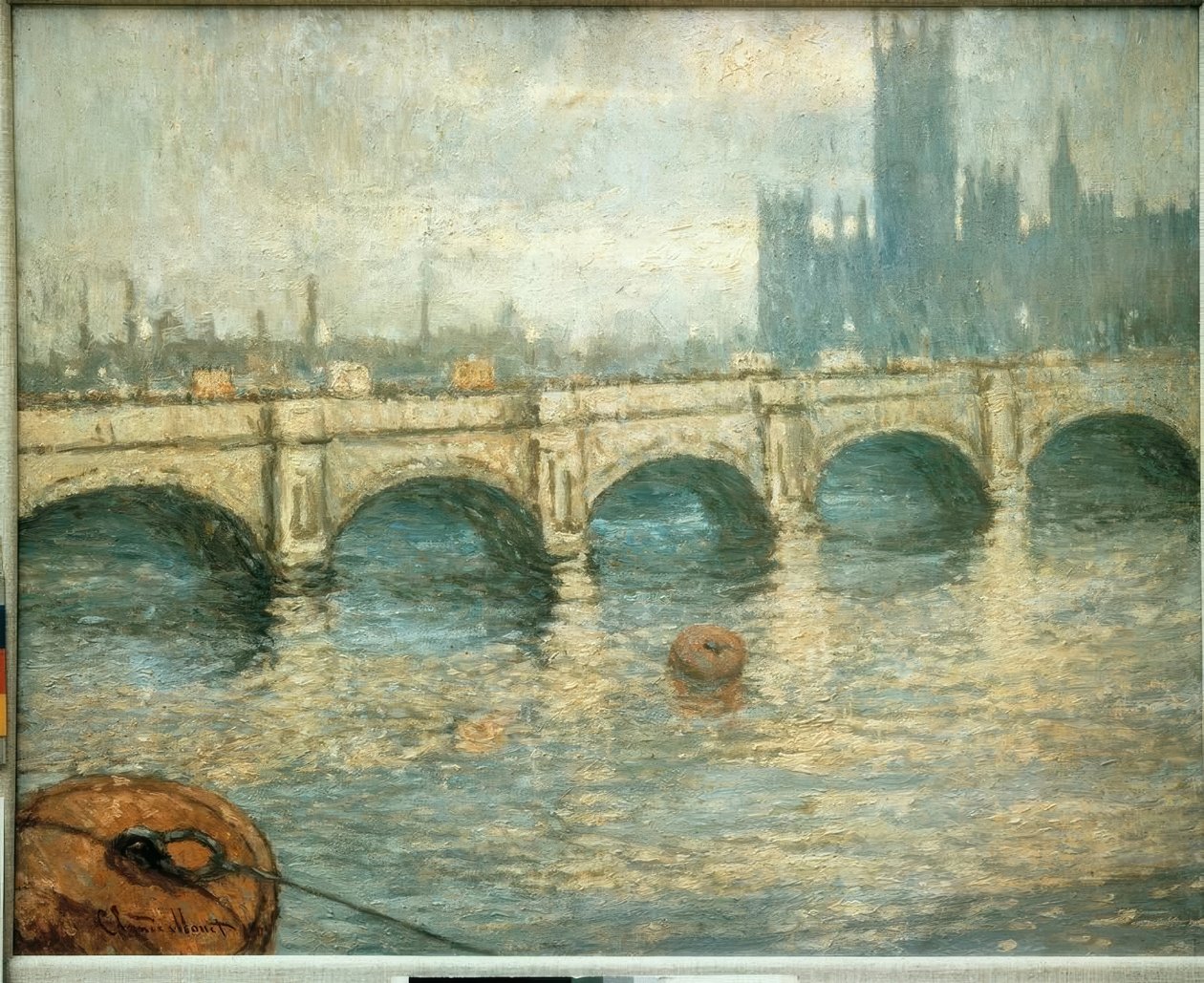 Bridge over the Thames by Claude Monet: Buy fine art print