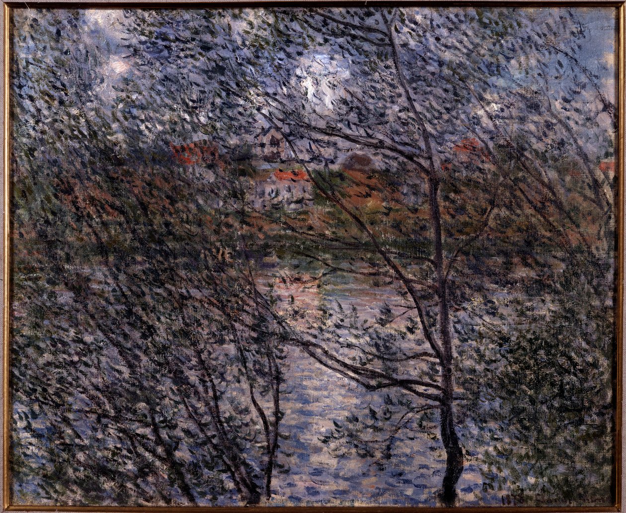 Spring through the branches by Claude Monet