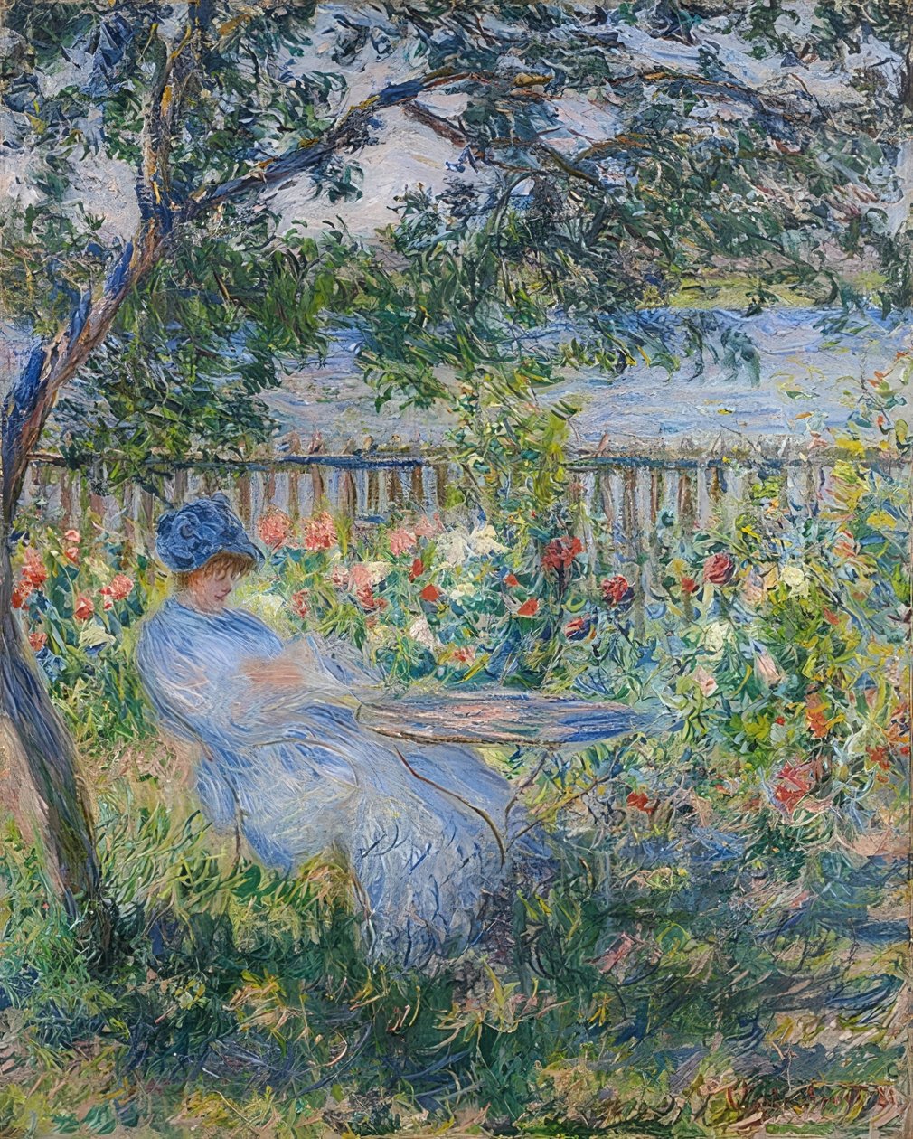 Terrace in Vétheuil by Claude Monet: Buy fine art prints