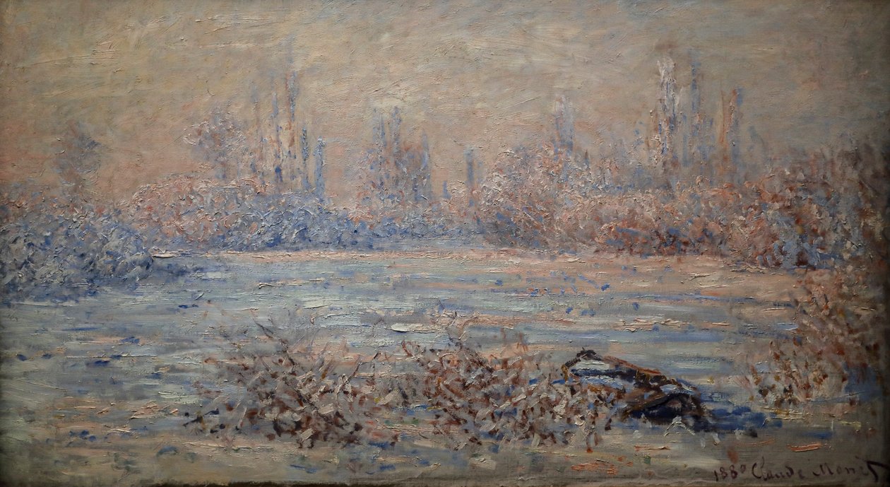 The Frost, Sun effect by Claude Monet: Buy fine art print