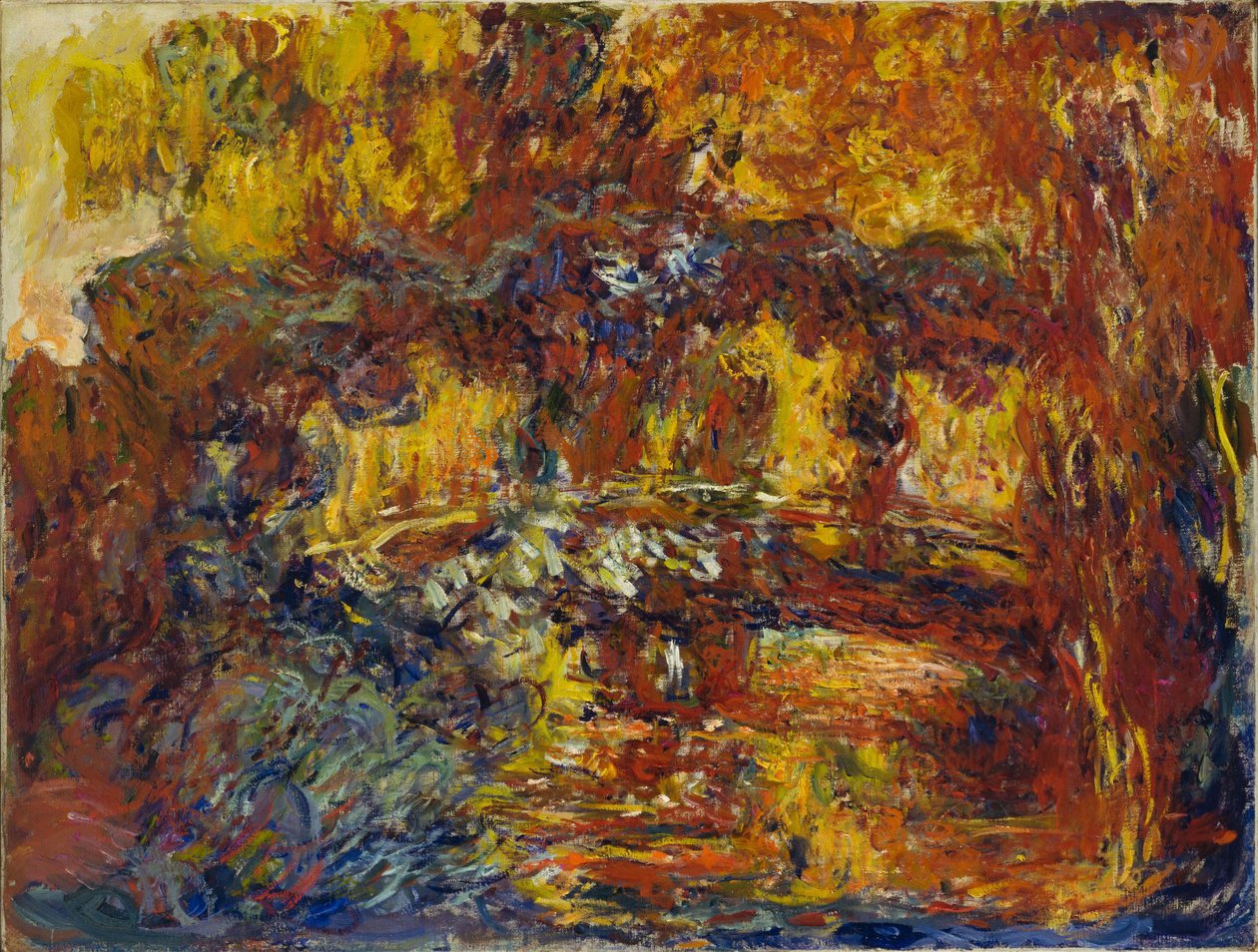 The Japanese Footbridge by Claude Monet: Buy fine art prints