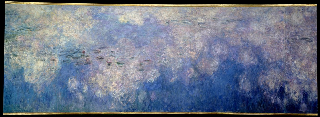 The Nympheas; The Clouds by Claude Monet: Fine art print