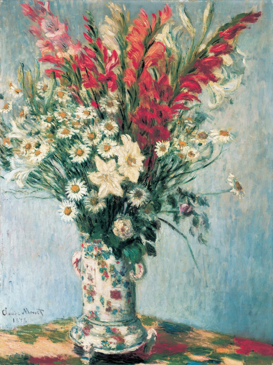 Vase of Flowers by Claude Monet: Buy fine art print