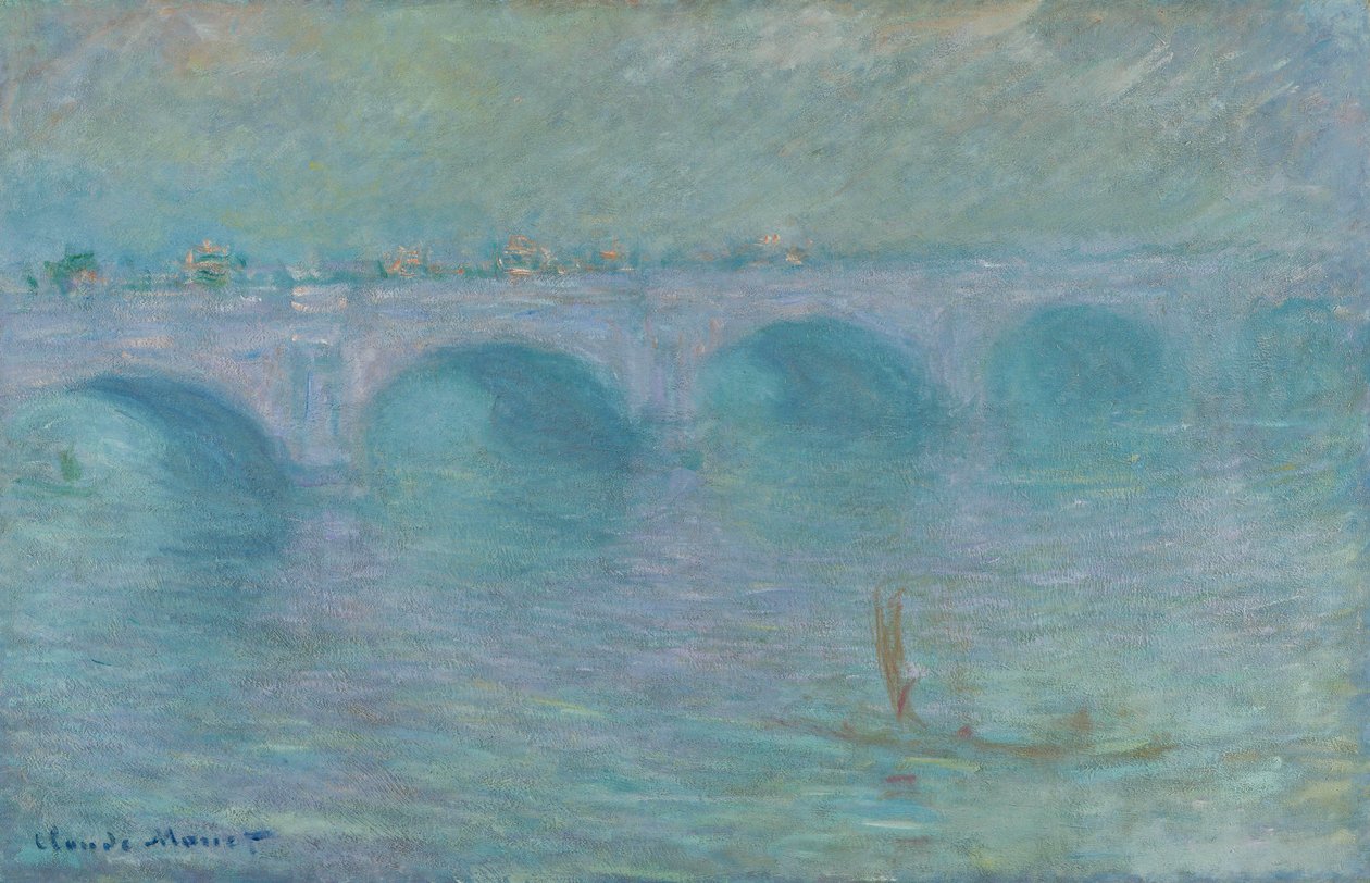 Waterloo Bridge in the Fog, 1903 by Claude Monet