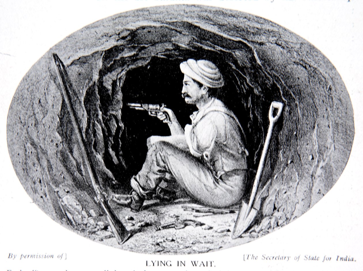 Lying in Wait, illustration from 'The History of the Nation'