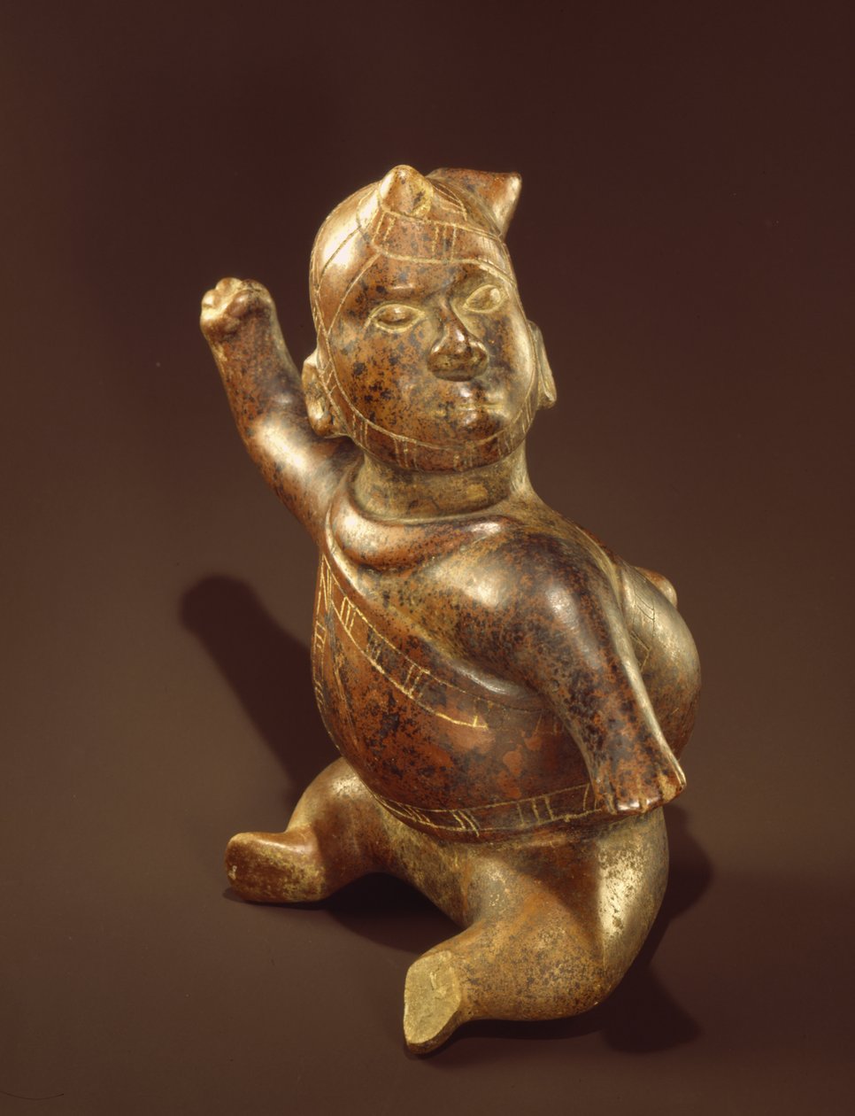 Horned figure vessel by Colima Culture: Buy fine art prints