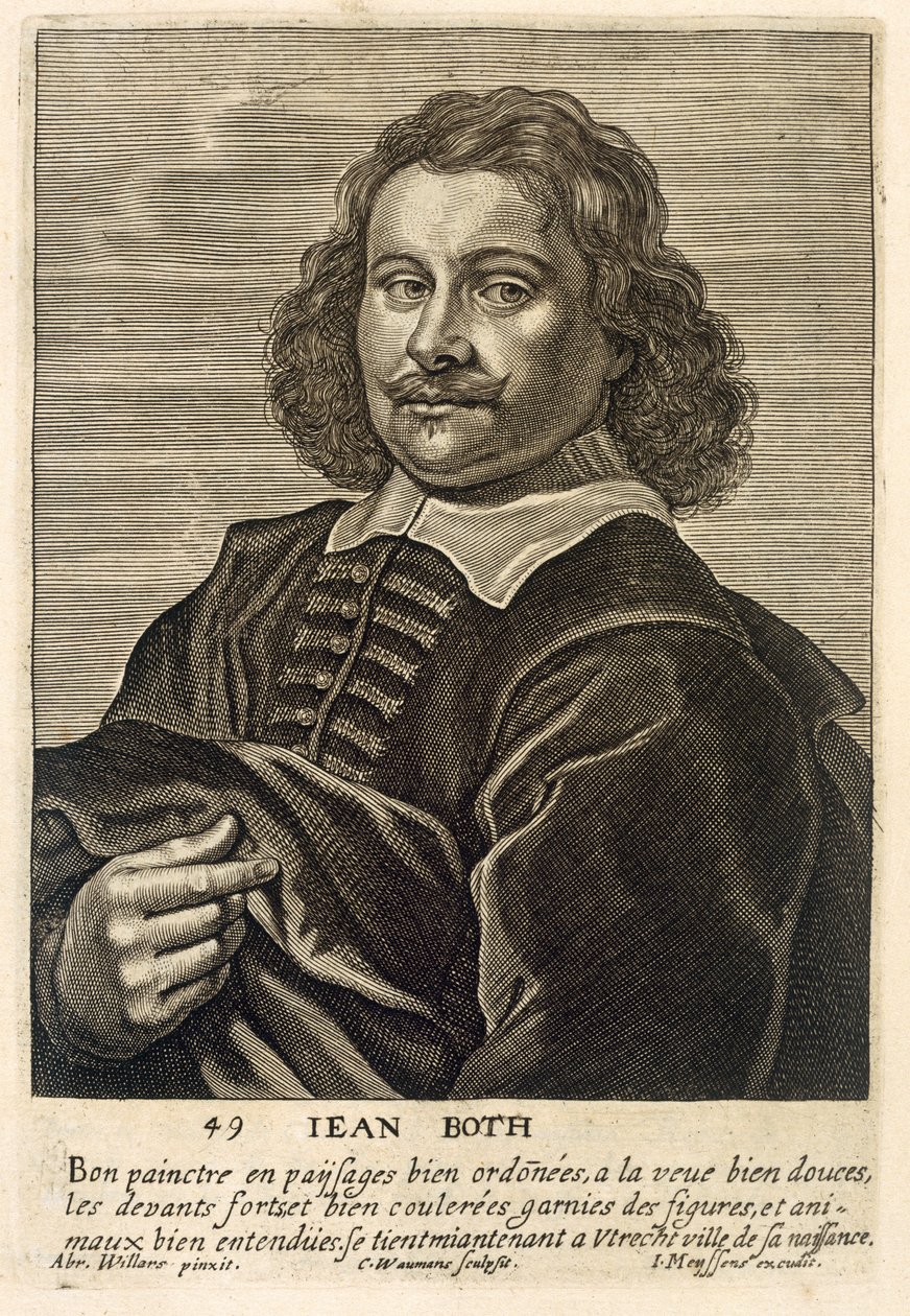 Portrait of Jan Both, engraved by Johannes Meyssens