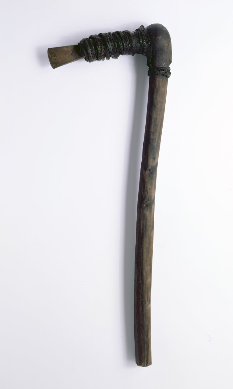Axe Found with the Oetzi Iceman (yew wood with leather binding)