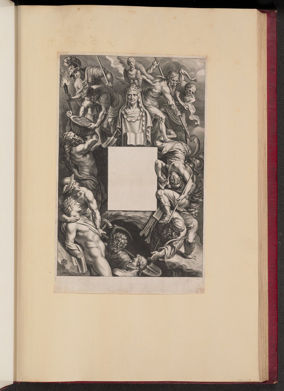 Title Page for Hubert Goltzius, Romanae et Graecae Antiquitatis ...
