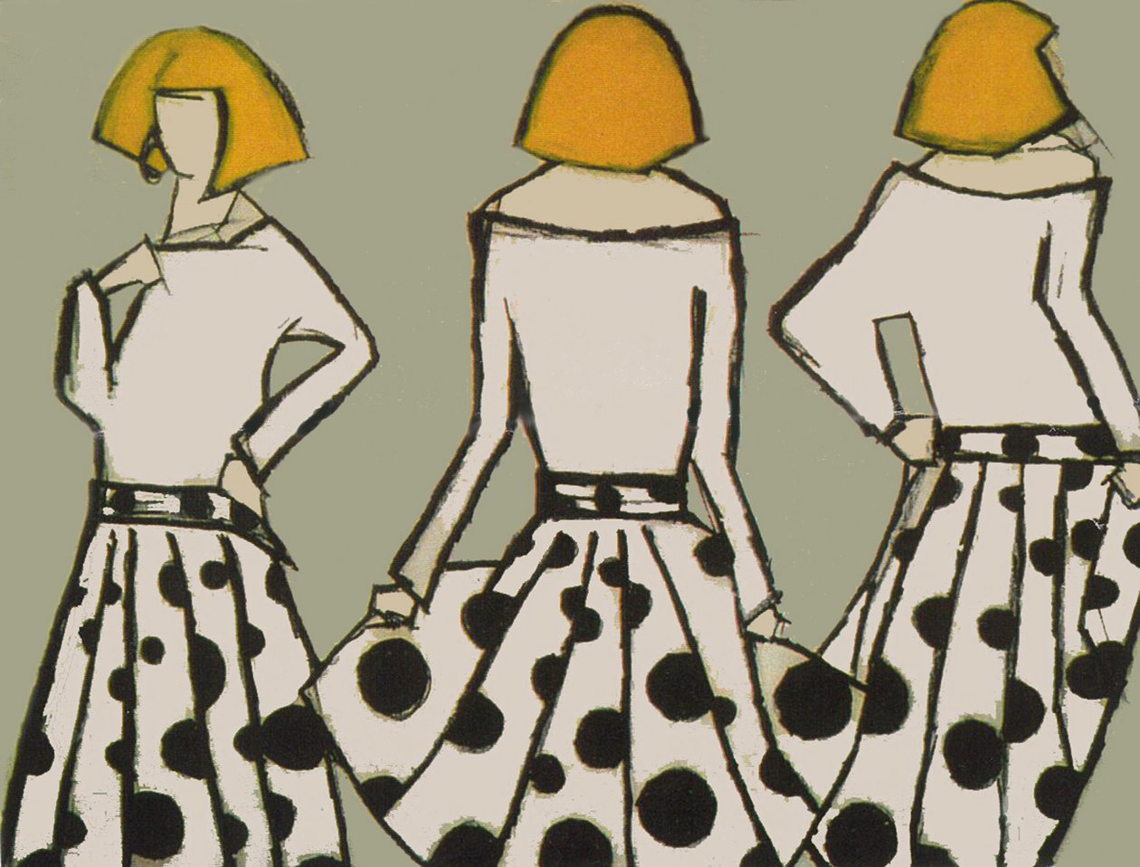 3 Girls by Daisy de Villeneuve: Buy fine art print