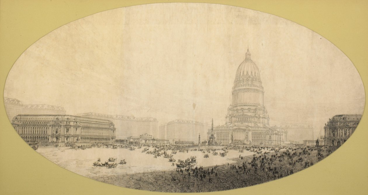 Proposed Civic Center Square, Plan of Chicago