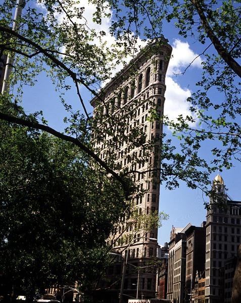 View of the Flatiron Building by Daniel Hudson Burnham