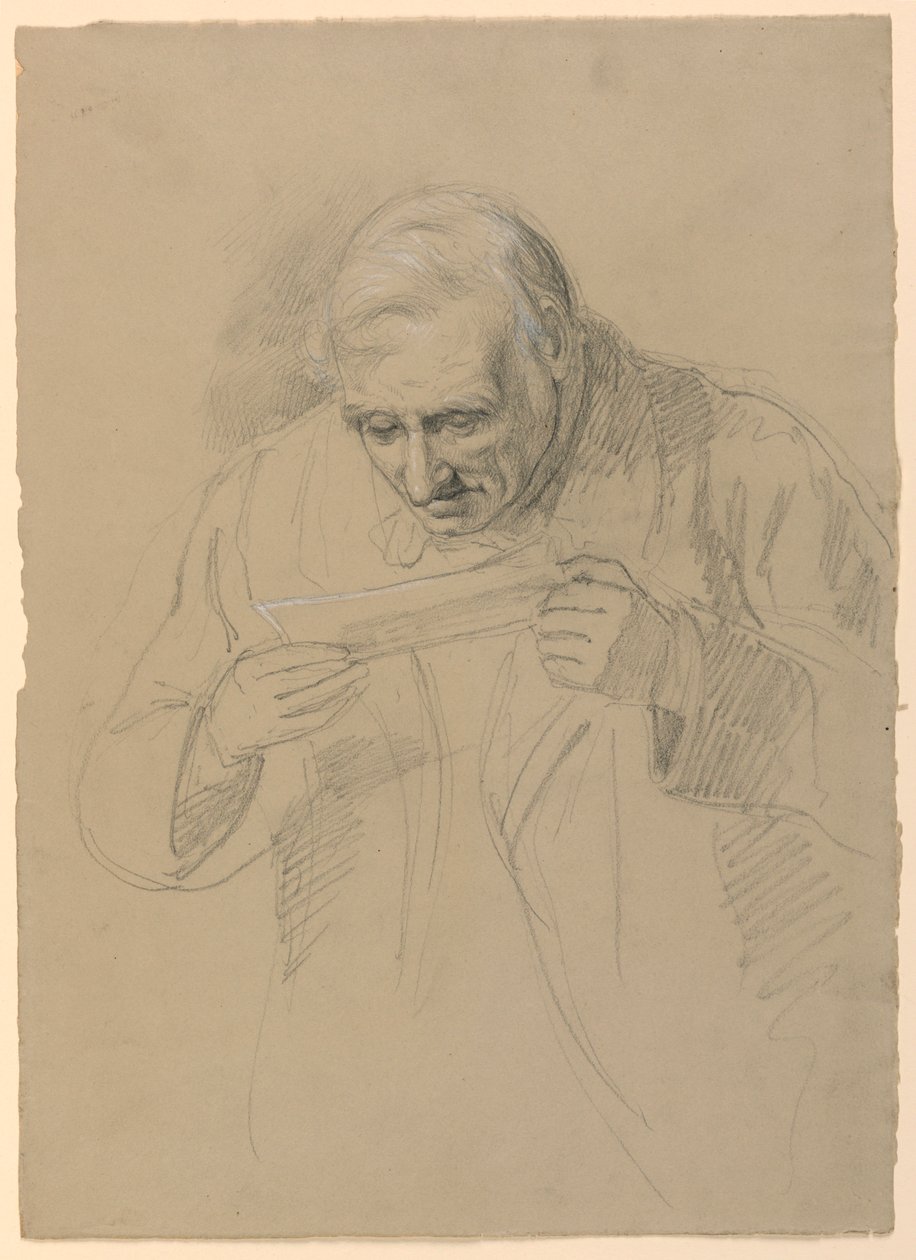 Drawing, Daniel Huntington's Father, 1859