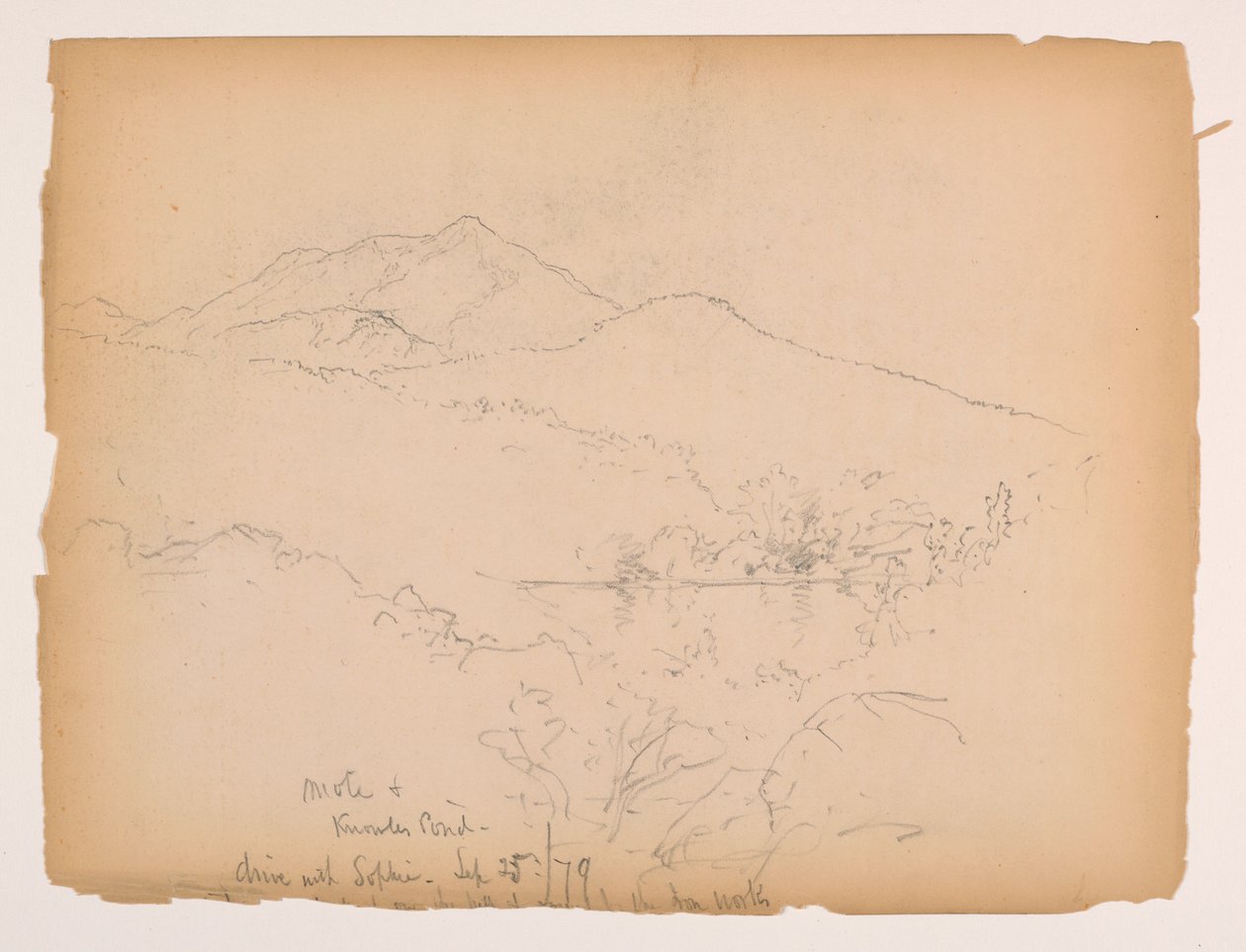 Moat Mountain and Knowles Pond, New Hampshire