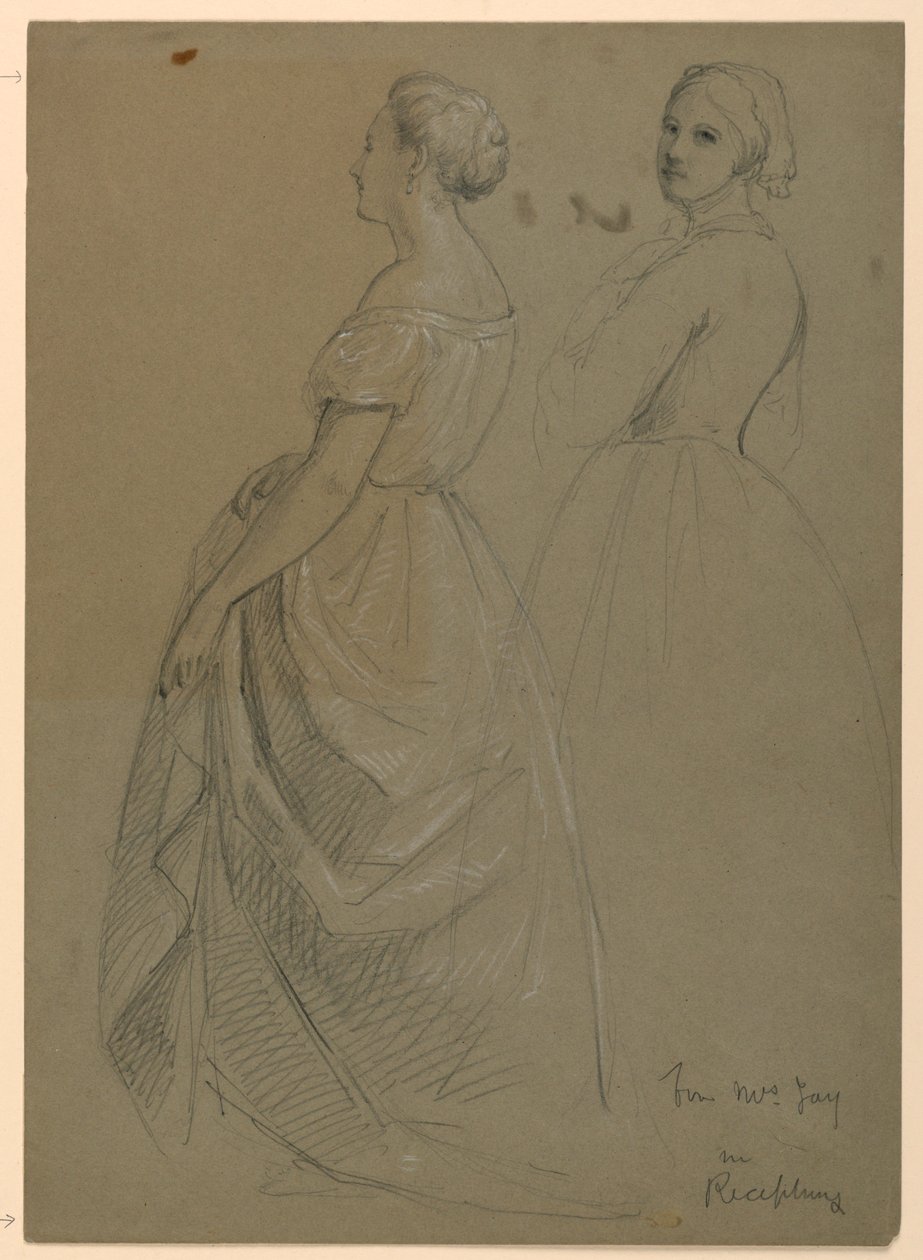 Study of Mrs. Jay for 'The Republican Court' (Lady Washington's ...