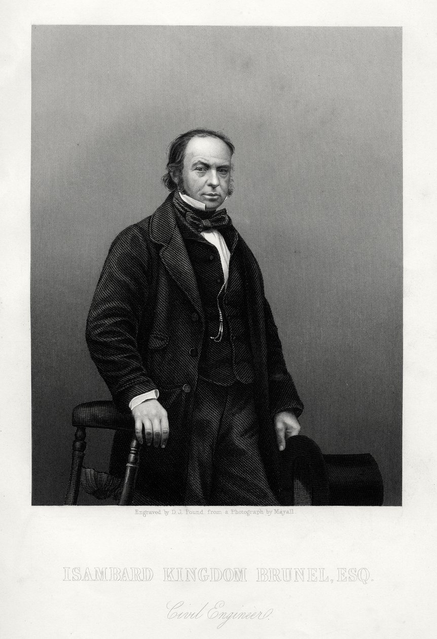Isambard Kingdom Brunel, British Engineer, c. 1880