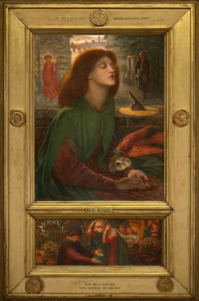 Beata Beatrix by Dante Gabriel Rossetti: Fine art print