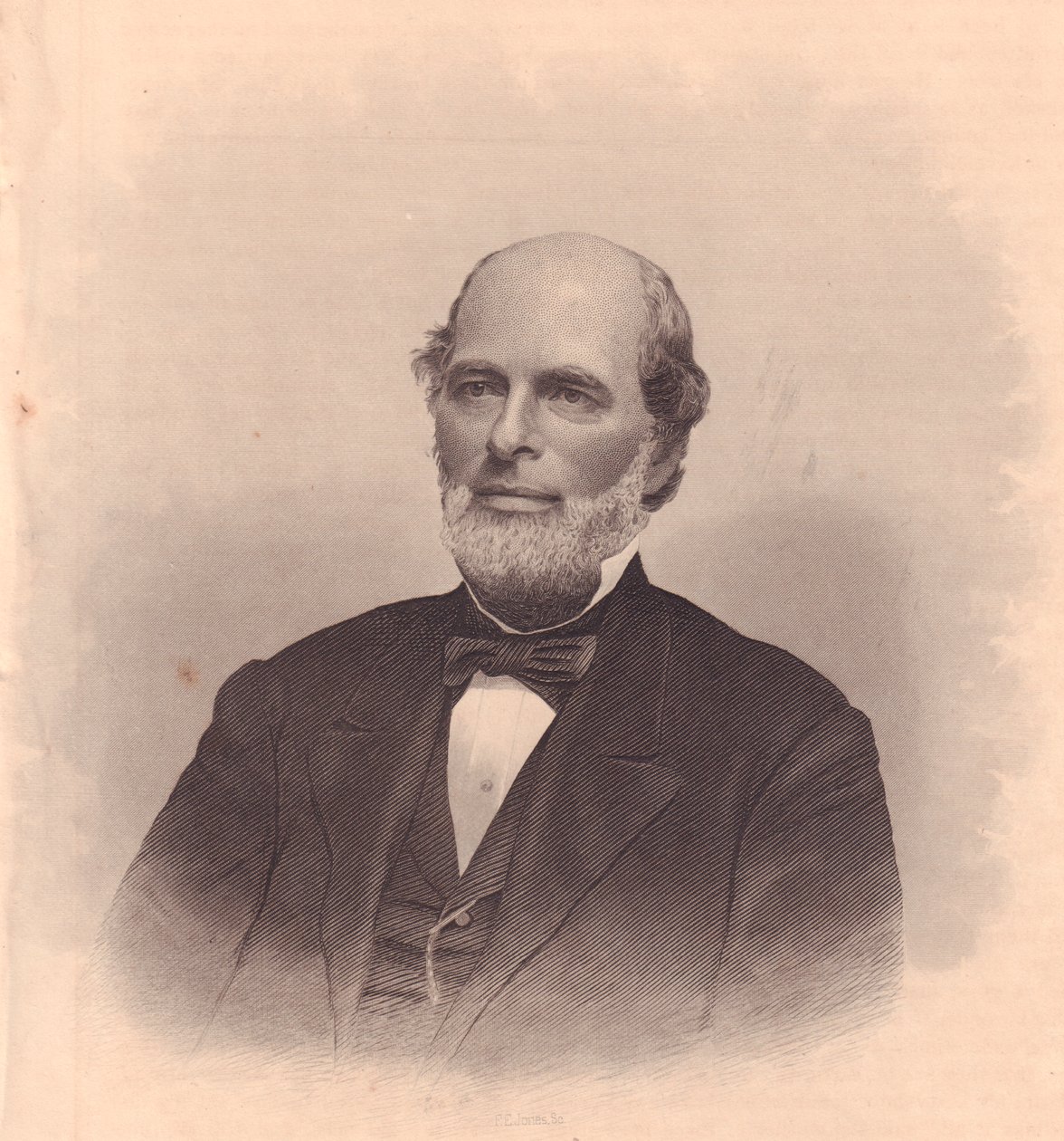 Portrait of American politician George T Cobb