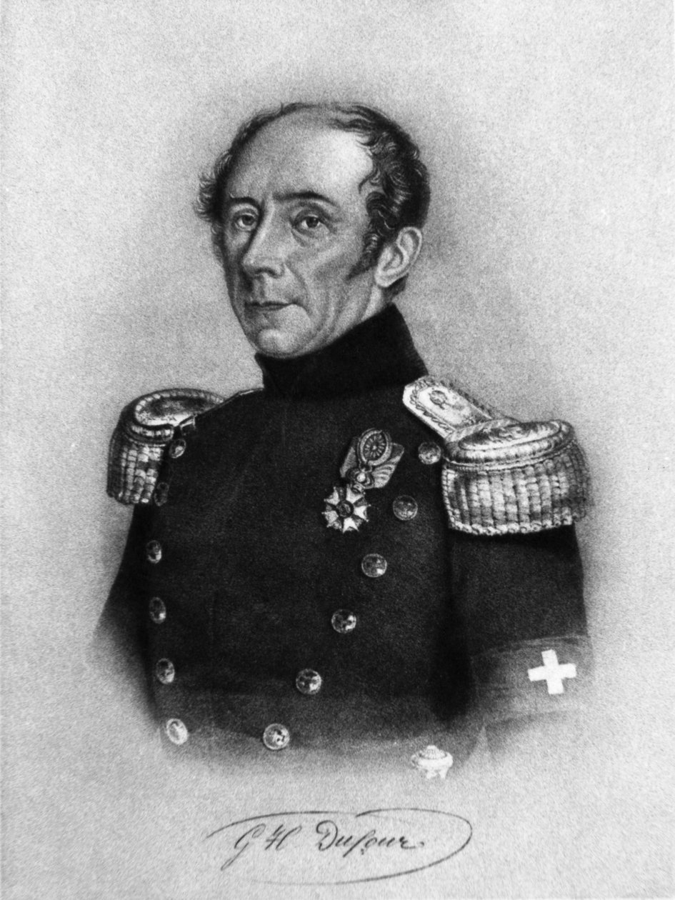 Portrait of Guillaume-Henri Dufour, Swiss general, engineer ...