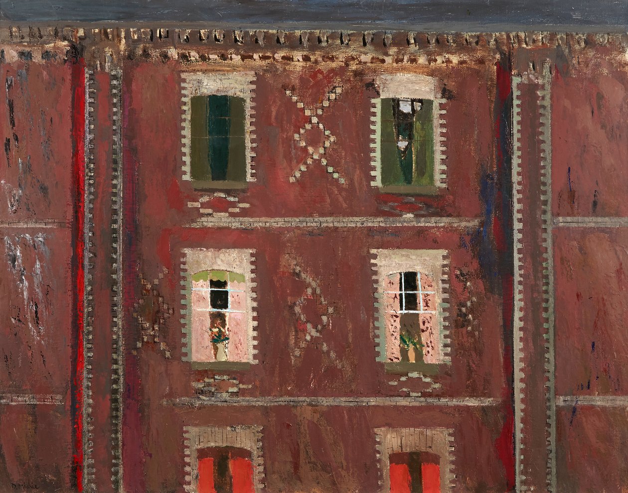 Rosemount Buildings by David Alan Redpath Michie