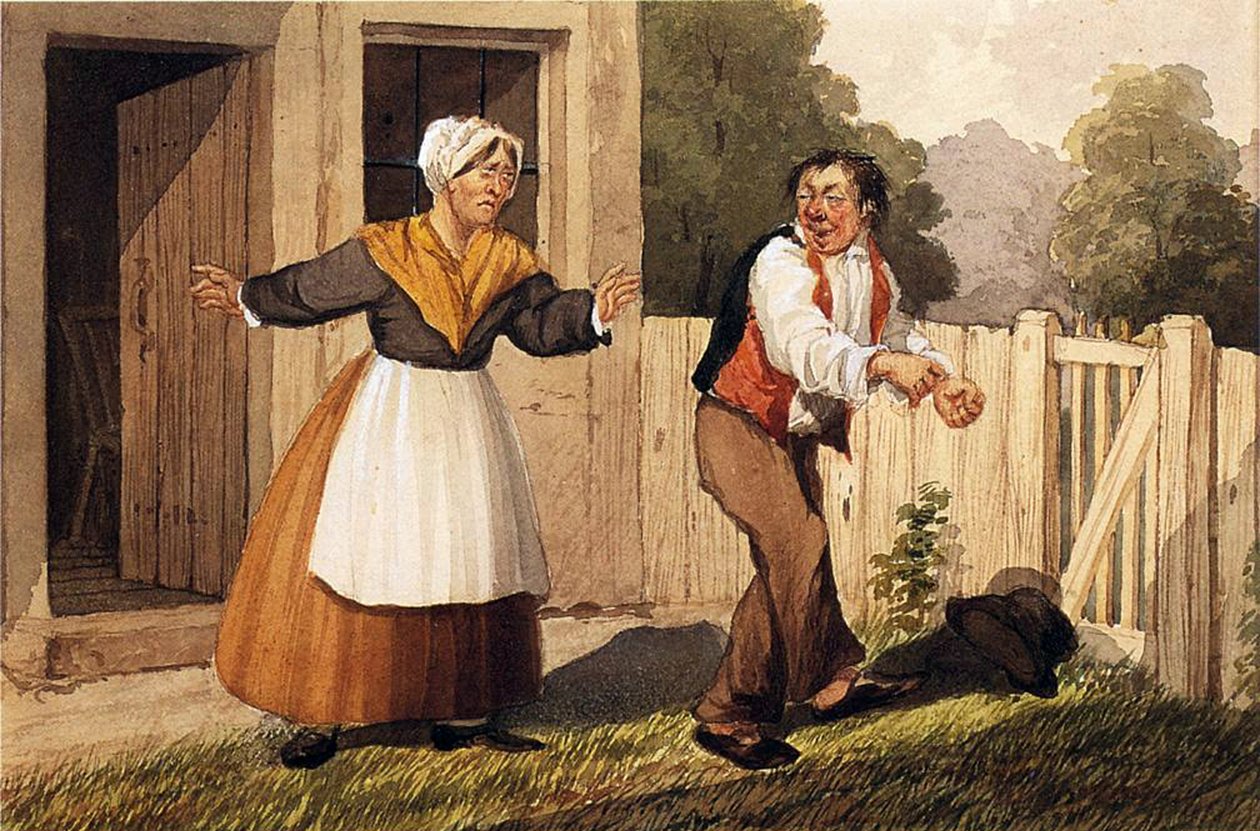 The Drunken Husband, c.1818 by David Claypoole Johnston