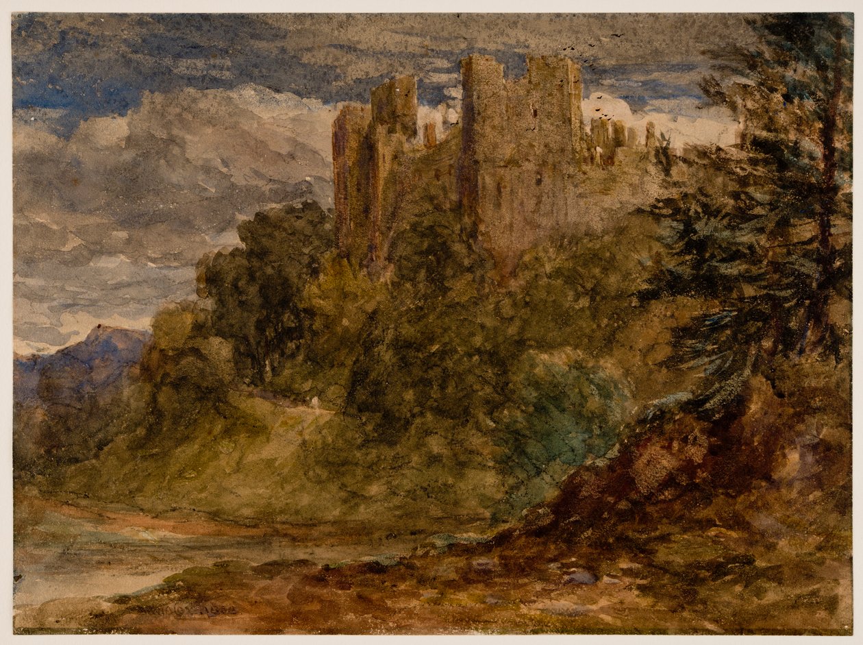 Ludlow Castle by David Cox the elder: Buy fine art prints