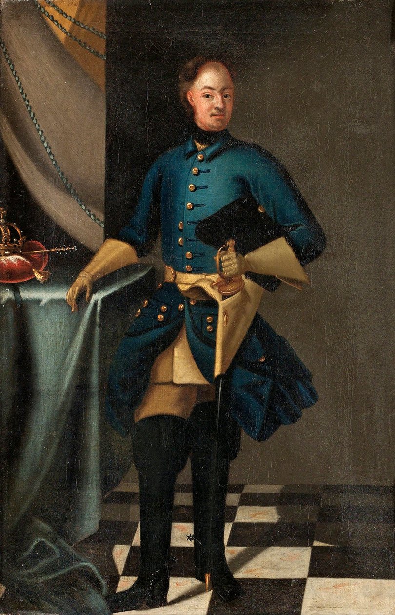 Portrait of King Charles XII of Sweden, c. 1716