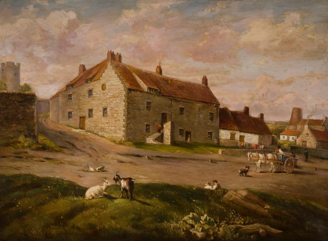 Carr Hill Old Houses by David Pringle: Buy fine art print