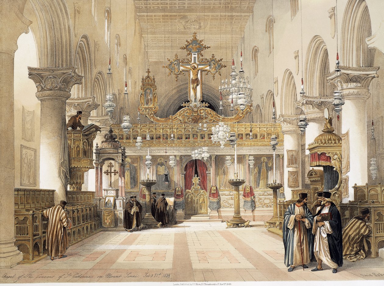 The Chapel of Saint Catherine at Mount Sinai Monastery