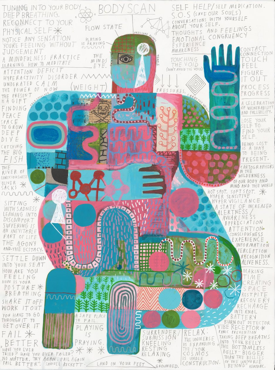 Body Scan 4 by David Shillinglaw: Buy fine art print