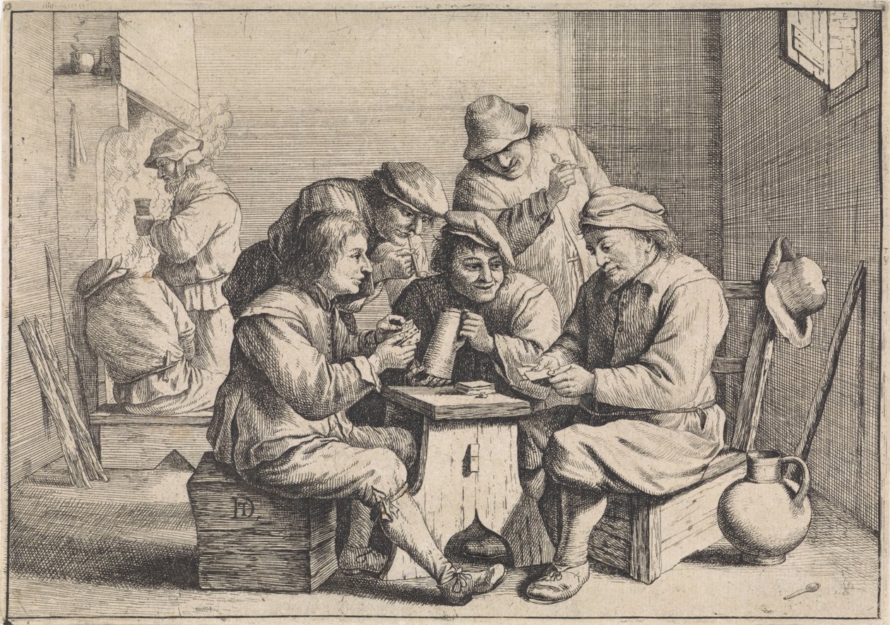 Card Players by David Teniers (II): Buy fine art print